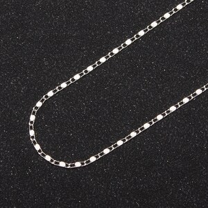 24K Gold Filled Anchor Tube Link Chain by Yard, Dainty 1.5mm Width Gold ...