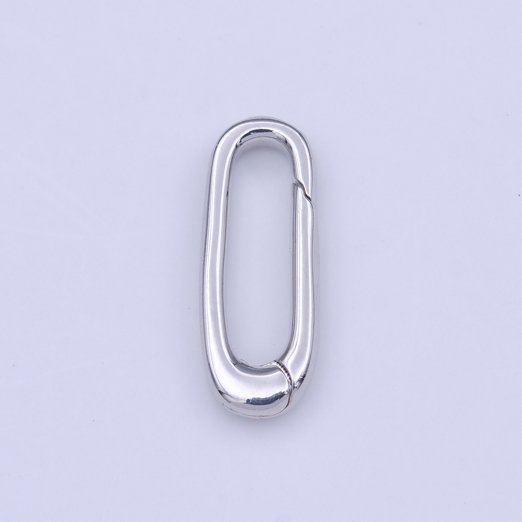 Spring Gate Clasp Brass Oval Gate Push Clasp Spring Gate - Etsy