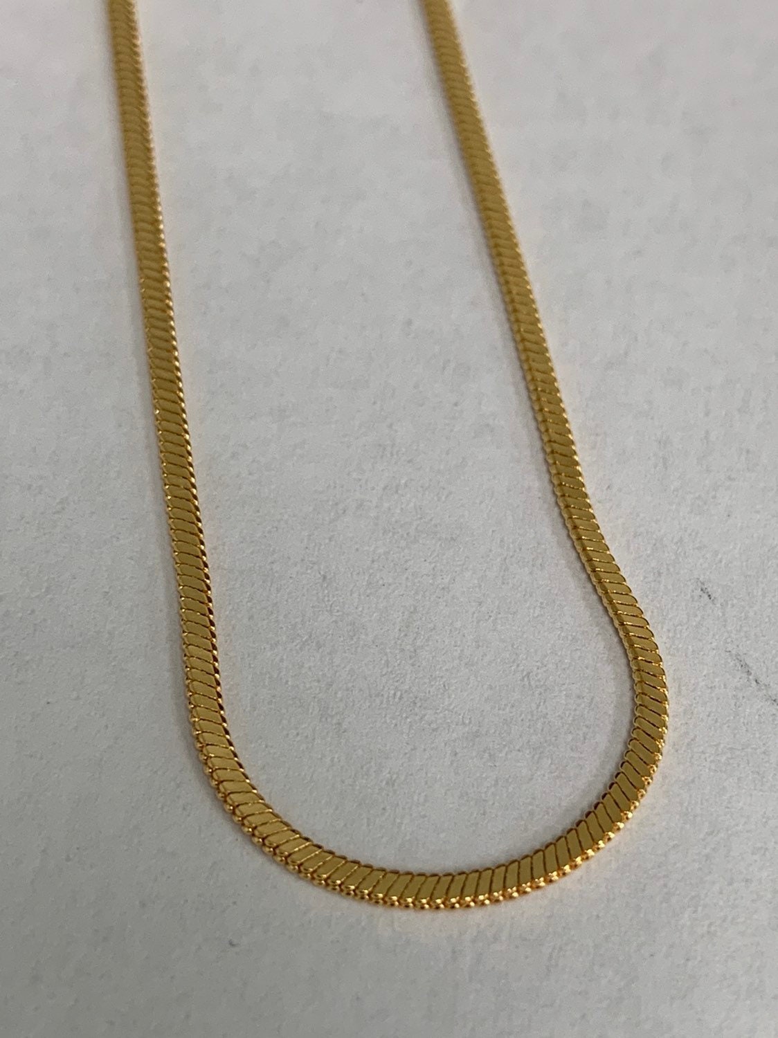 1pc 16'' Ready to Use 24K Gold Cocoon Necklace - Etsy