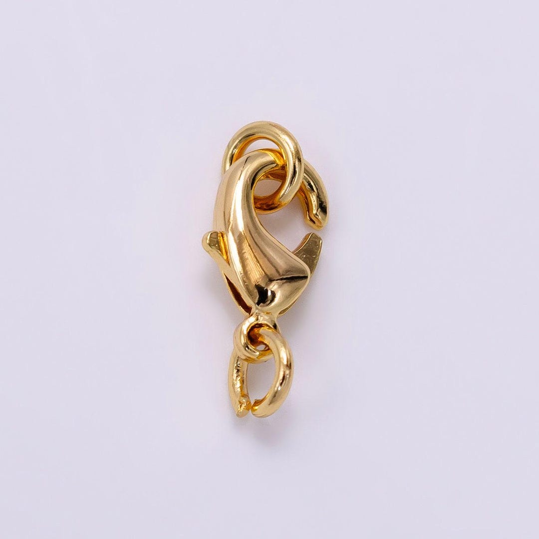16k Gold Filled 12mm Lobster Claw Clasps Closure Findings | Z904 - Etsy