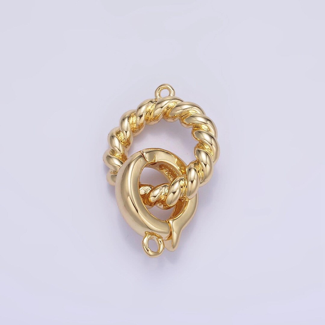 14k Gold Filled Bail Enhancer Hinged Interchangeable Pendant Bail With ...