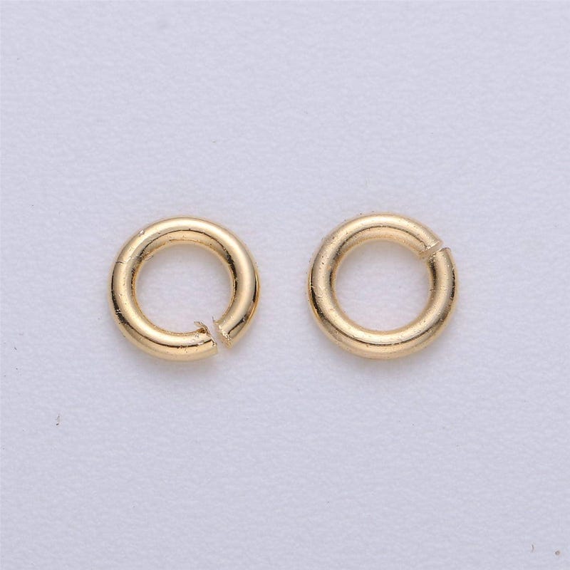 Large Gold Fill Jump Rings - Etsy