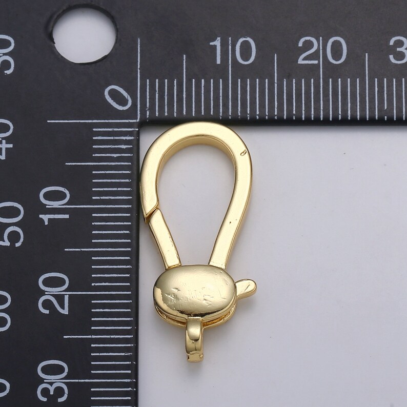 1pc Wholesale Lobster Clasp Gold Slender Lobster Claw for - Etsy