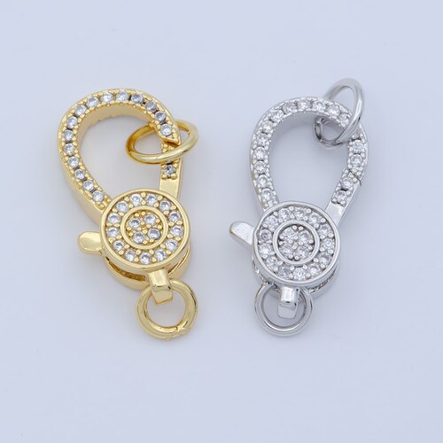 14k Gold Fill Square Clasp for Bracelet Necklace Buckle Micro - Etsy