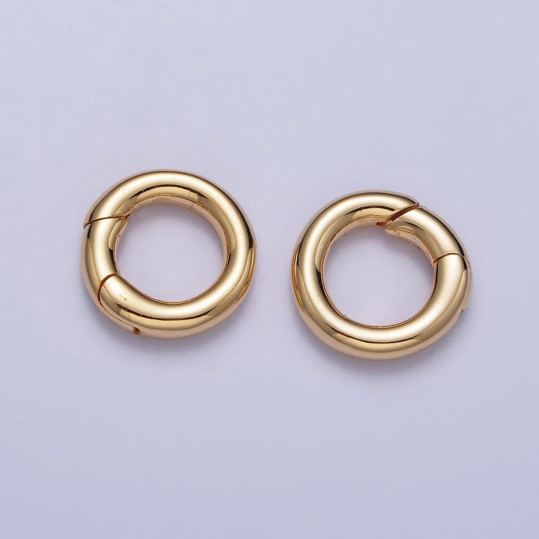 Mini Gold O Rings Spring Spring Gate Ring Clasp for Jewelry, Purse O ...