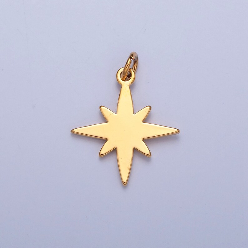 Gold Filled North Star in Silver/gold Shining Celestial Star - Etsy