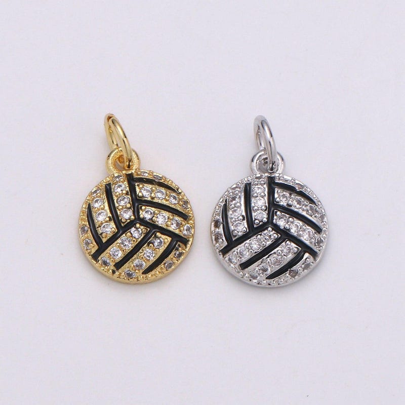 Volley Ball Bag Charms - Etsy