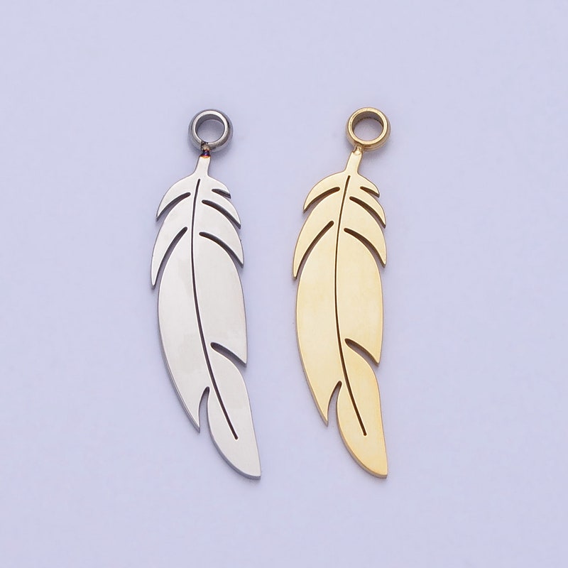 Bird Feather Real Necklace - Etsy
