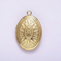 Locket Charm - Etsy