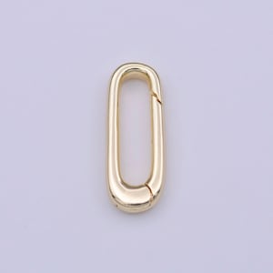 Spring Gate Clasp Brass , Oval Gate Push Clasp, Spring Gate Oval ...