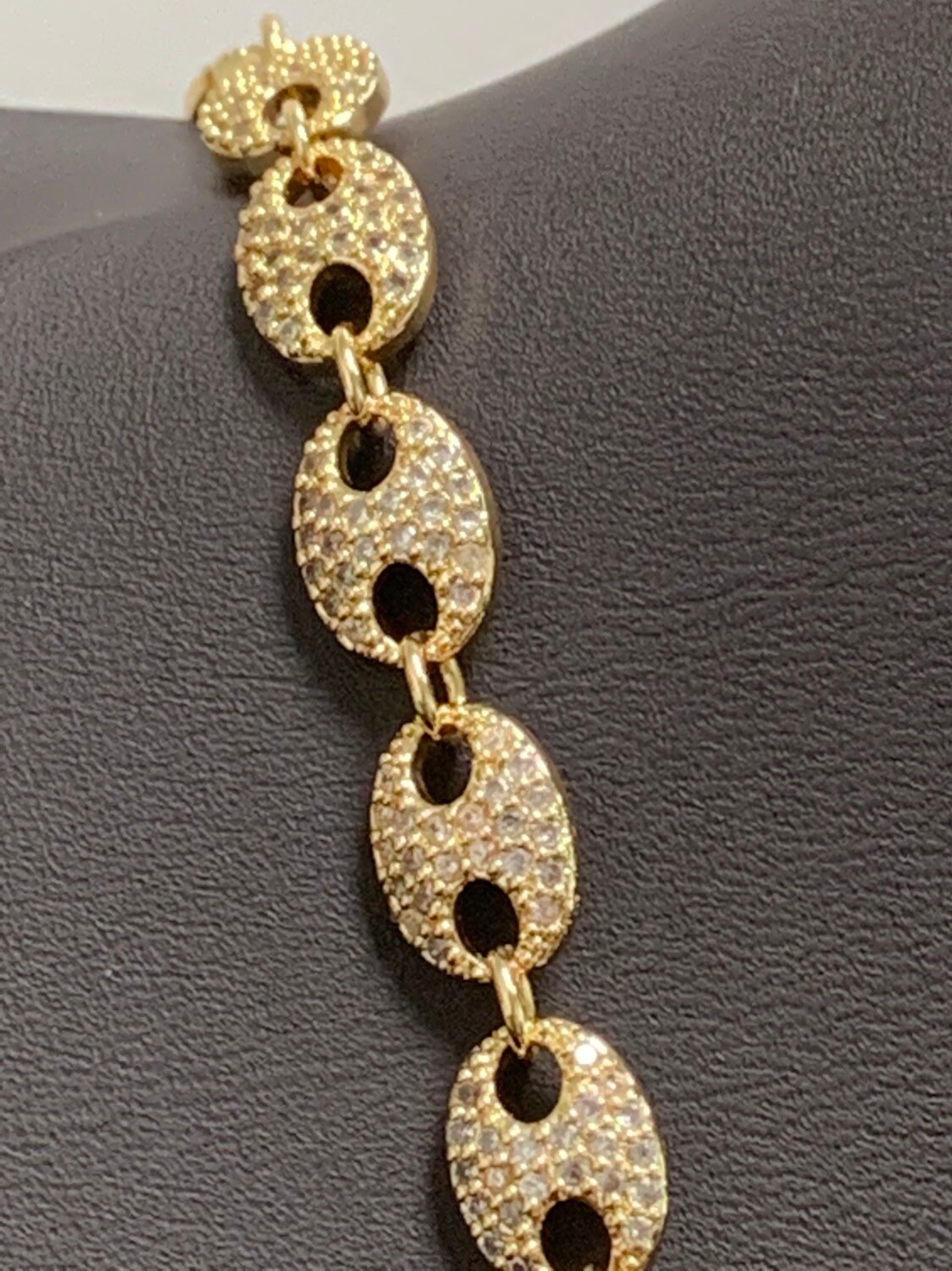 Cubic Cluster Anchor Chain 14K Gold by Yard Mariner Fancy | Etsy