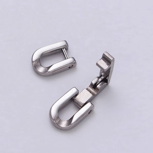 Pvd Gold Fold Over Clasps Extender Clasp Closure Stainless Steel End ...