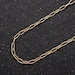 Long 24K Gold Rolo Infinity Cable Paperclip Chain by Yard, Link Cable ...