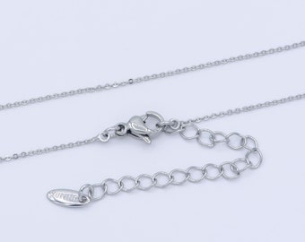 White Gold Chain Extender - Etsy