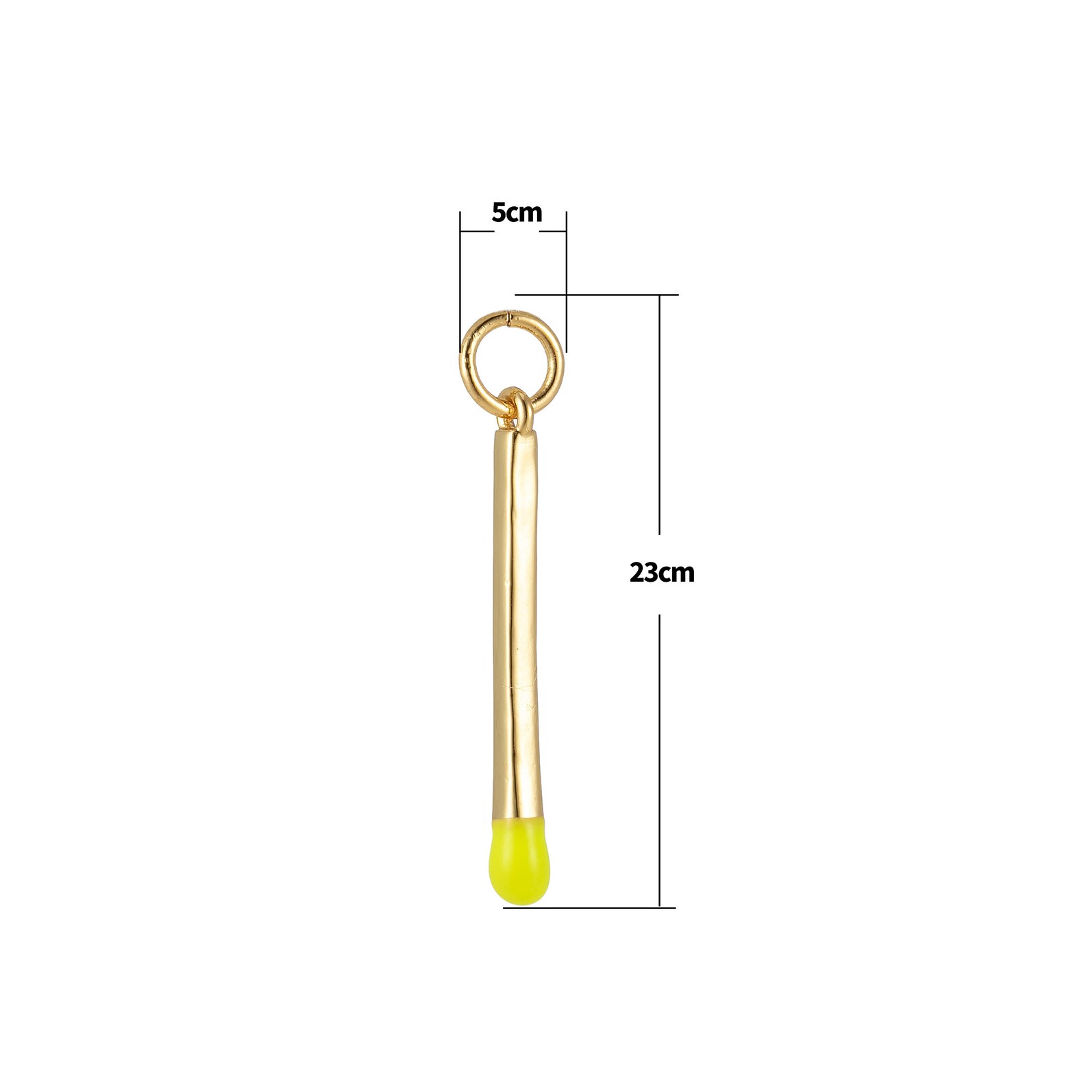 Matchstick Charm Enamel Colored Tip Matches Pendant for Earring ...