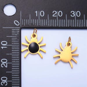 Limited Edition Hallowen Charm Colorful Enamel Pendant Ghost Hat ...