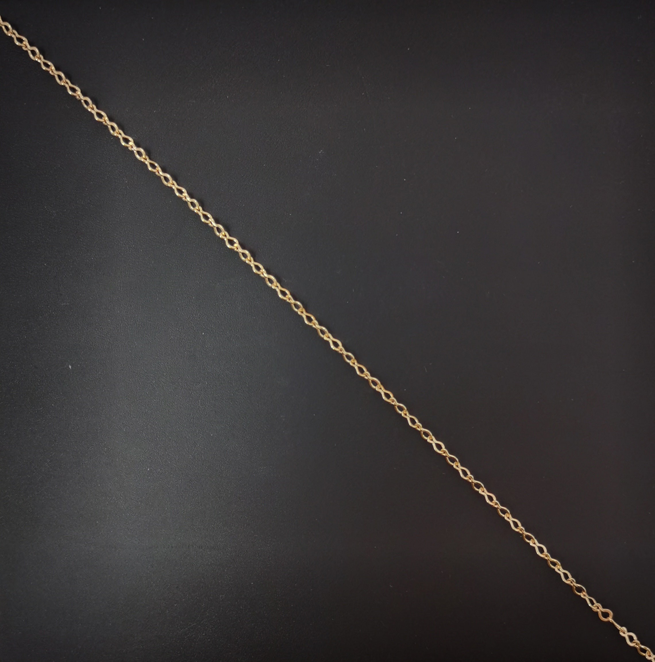 1pc Gold Figure 8 Chain2.8 Mm Figure 8 Chain With Spring - Etsy