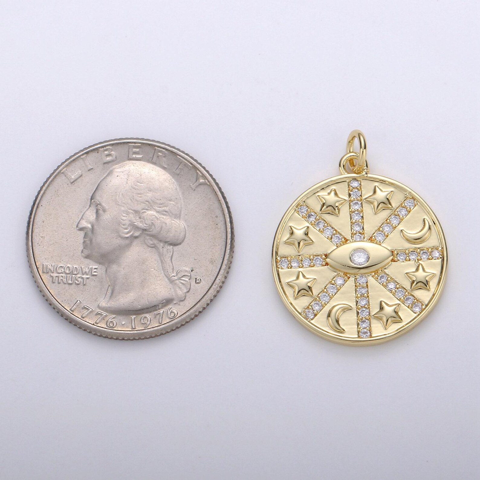 Medallion Lucky Charm ,24k Gold Medallion,medallion Lucky Charm ...