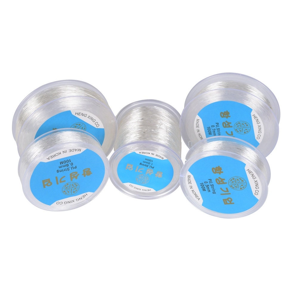 100M Transparent Stretchy String for DIY Jewelry Making High - Etsy