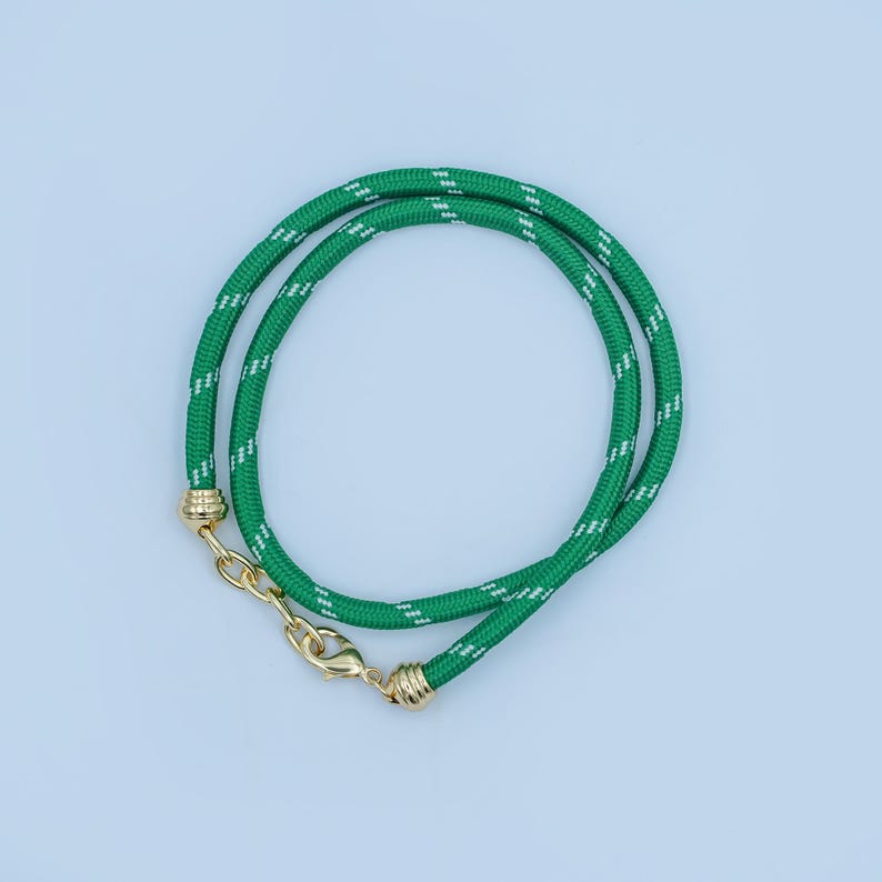 New Colorful Summer Cord Necklace Red, Pink, Blue, Green, Beige, Teal ...