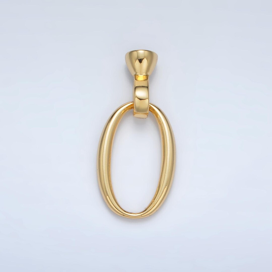 24K Gold Filled Oval Snap Latch for Jewelry Closure Finding | Z-862 - Etsy