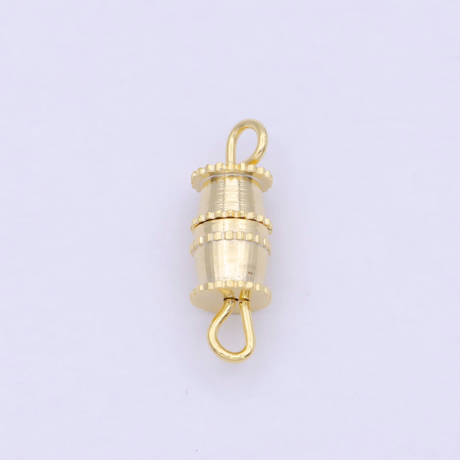 Gold Barrel Screw Clasp Screw-on Clasp for Necklaces - Etsy