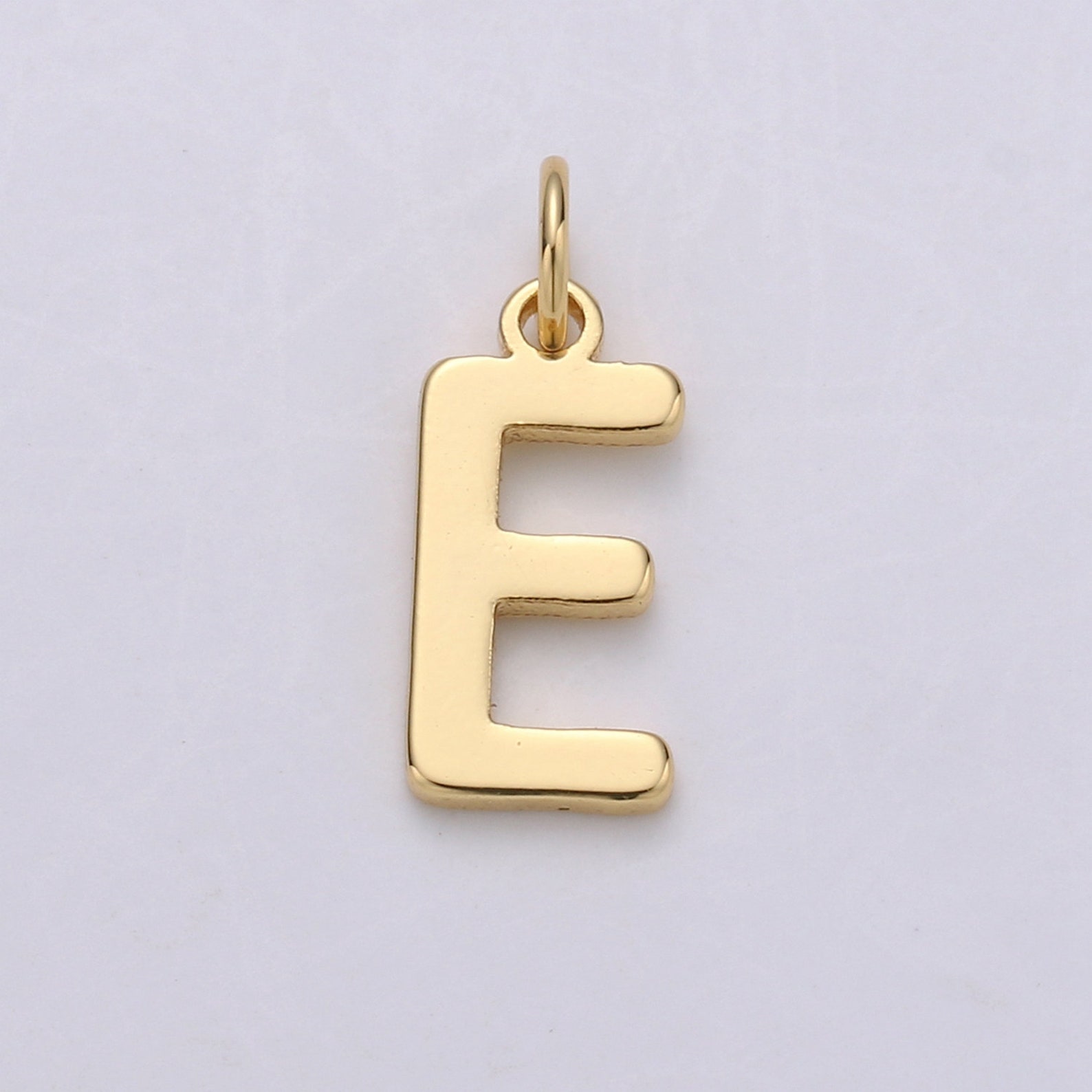 14k Gold Filled Personalized Initial Charm Initial Pendant - Etsy