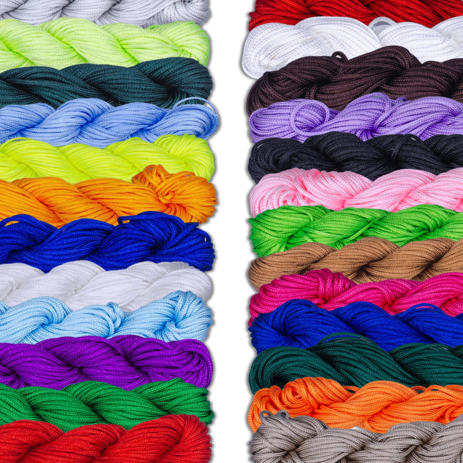 1.5mm Chinese Knotting Cord Nylon Cord Knot Thread for - Etsy