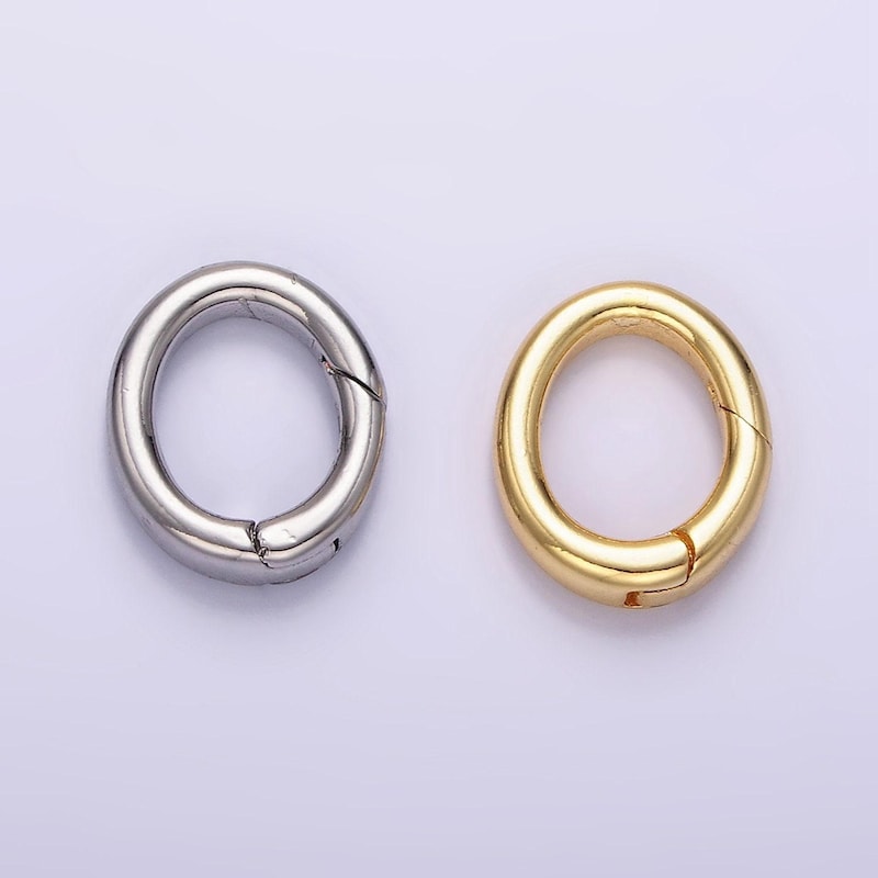 Oval Spring Hooks - Etsy