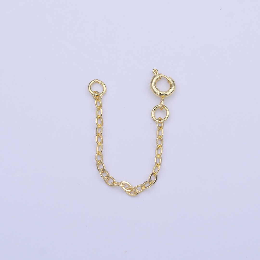 Gold Chain Extender for Necklace Bracelet Supply Component Findings ...