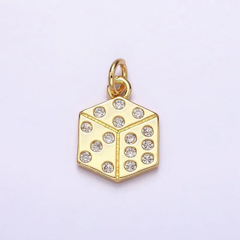 Dice Necklace - Etsy