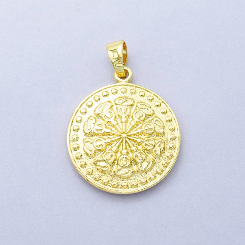 Gold Medallions for Diy - Etsy