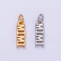 World's Best Mimi Necklace 1 Inch Wood Tile - Mothers Day Mimi Jewelry ...