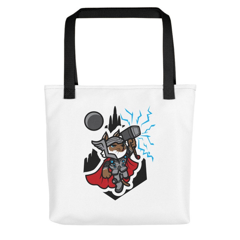 Marvel Avengers Tote Bag Thor, Cute Marvel Bag, God of Thunder Tote ...