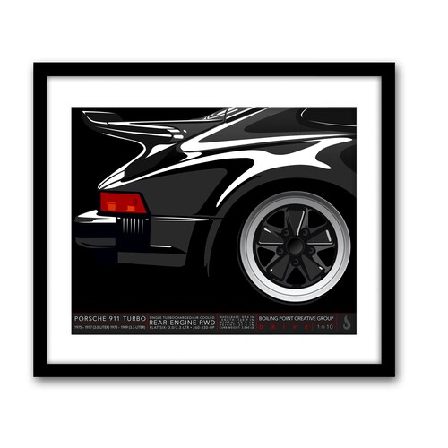 Porsche 911 Turbo Evolution Poster - Etsy