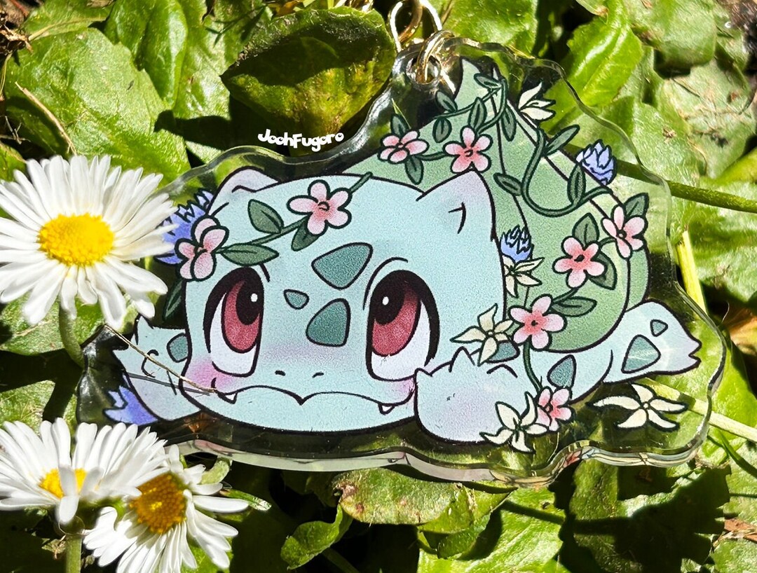 Bulbasaur Keychain - Etsy