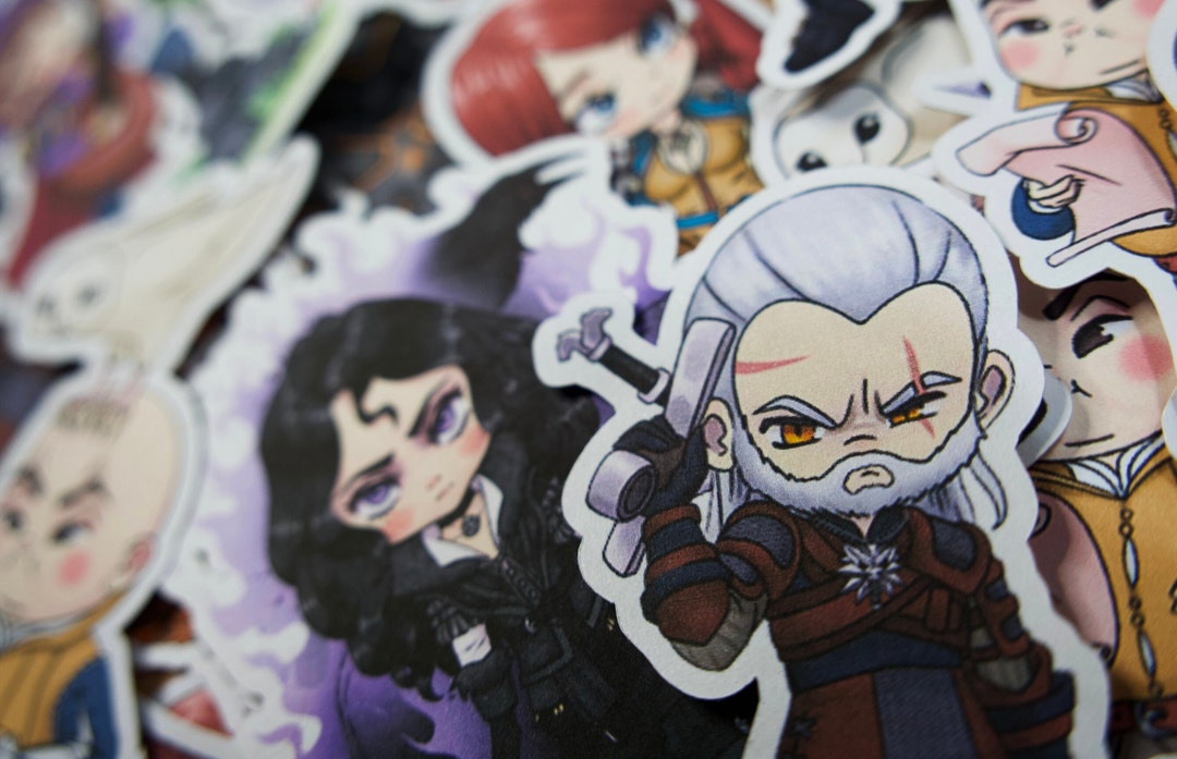 The Witcher Sticker Pack Sticker Pack - Etsy UK