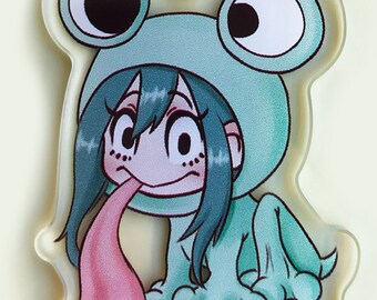 Tsuyu Asui Keychain - Etsy
