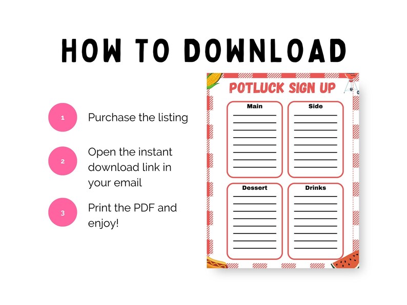 Ultimate BBQ Bundle; Editable BBQ Invite; Printable BBQ Potluck Sign up ...