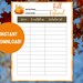 Fall Festival Sign up Sheet PDF; Printable Volunteer Signup; Fall ...