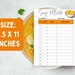 Soup Potluck Sign up Sheet PDF Printable Soup Sign up Sheet Soup ...