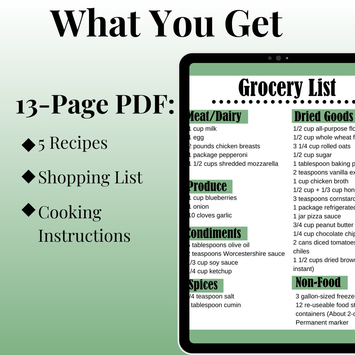 Freezer Cooking Plan; Back-to-school Lunches and Snacks; 5 Recipes ...