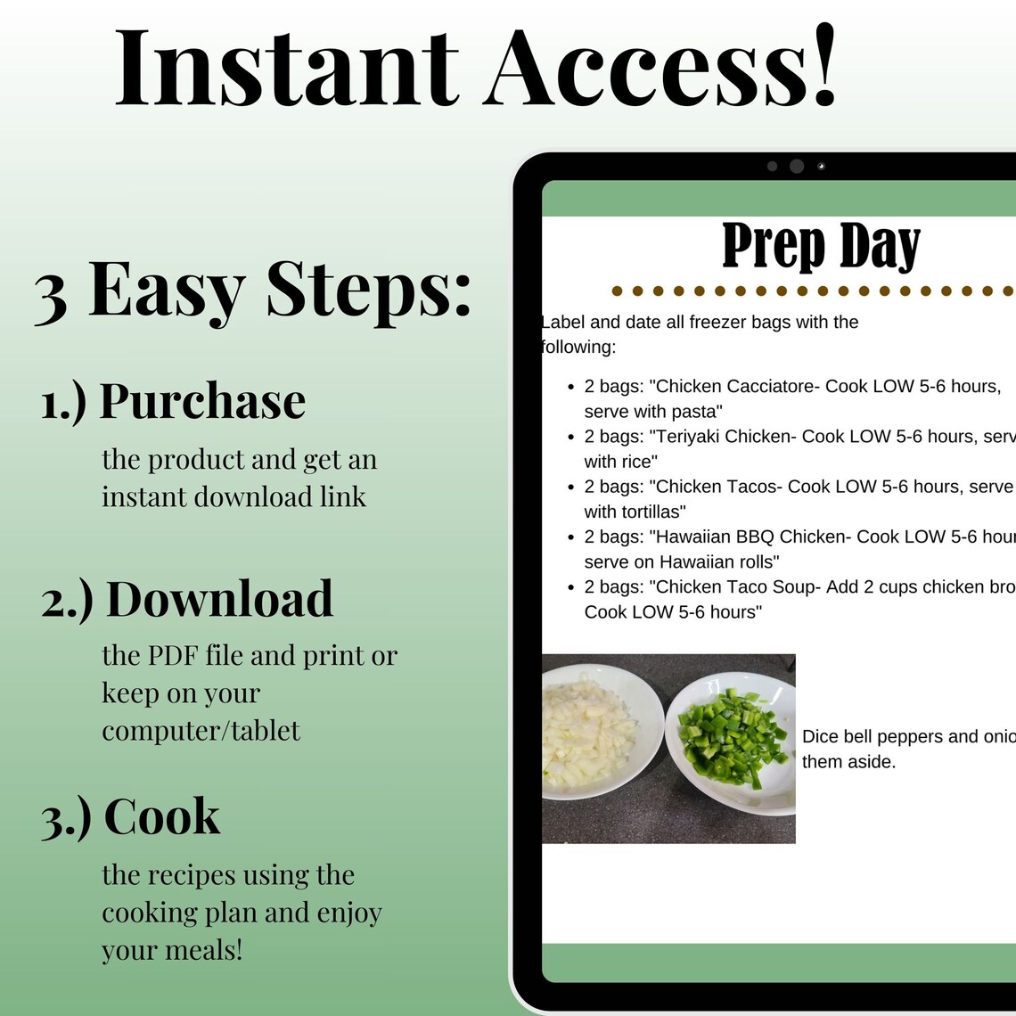 Freezer Meal Plan 10 Aldi Dump Meals Assembly Plan Freezer Prep Meal ...