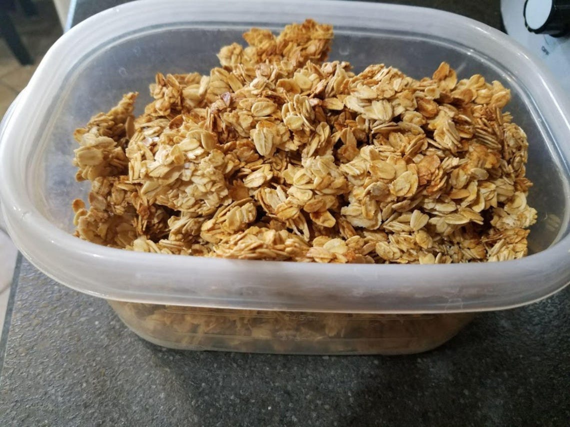 The Best Granola Recipe; Printable Honey Vanilla Granola Recipe ...