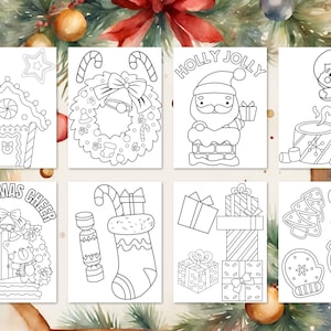Printable Christmas Coloring Pages; Christmas Coloring Book; Christmas ...