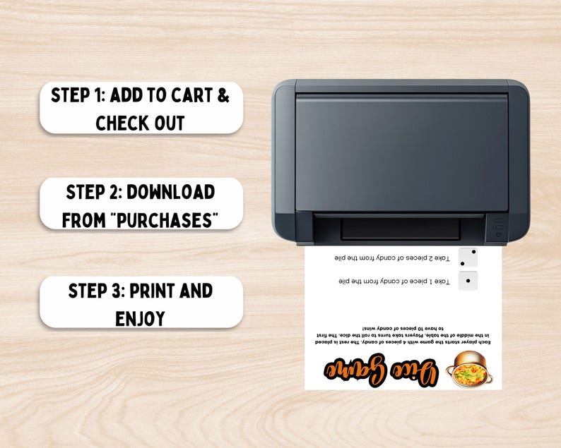 Printable Soup Dice Game; Soup Party Game PDF; Soup Night; for Church ...