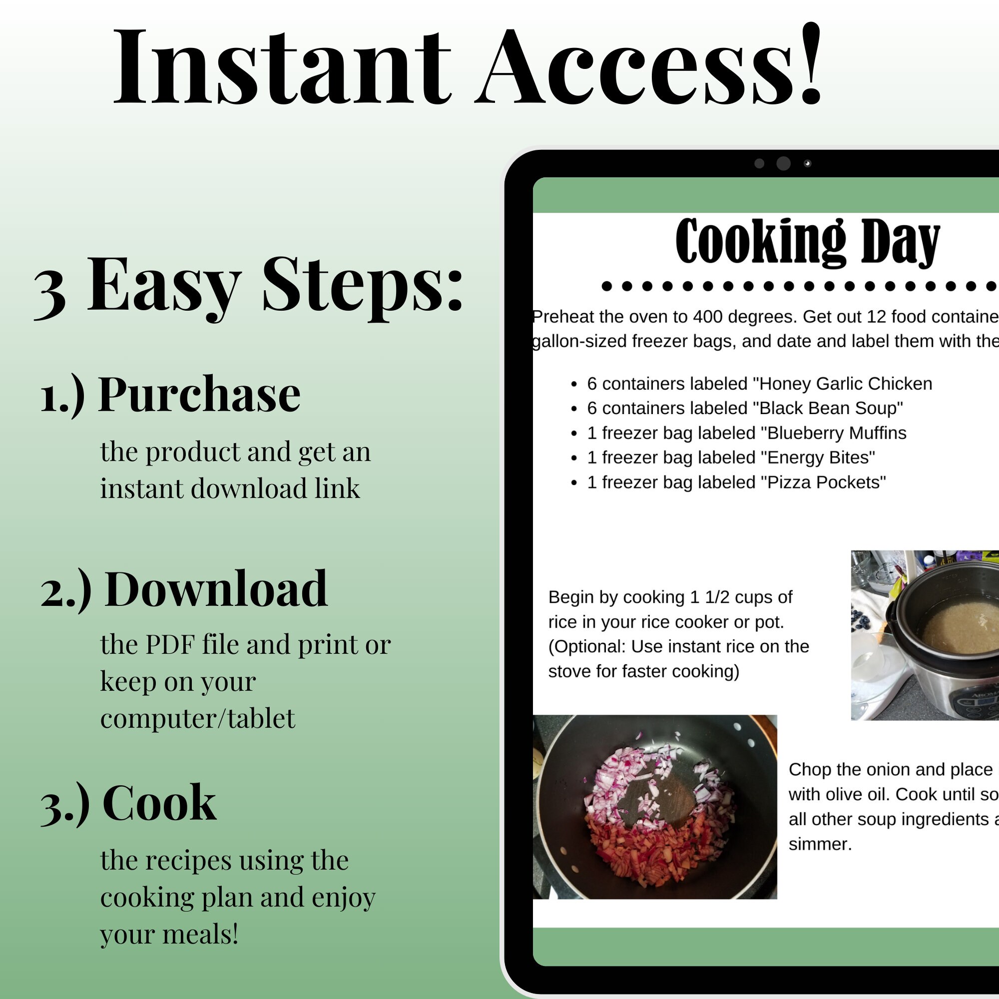 Freezer Cooking Plan; Back-to-school Lunches and Snacks; 5 Recipes ...