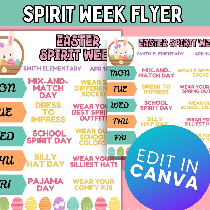 Easter Spirit Week - Etsy