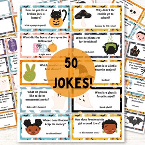Halloween Lunch Box Jokes for Kids PDF; Printable School Notes; Jokes ...