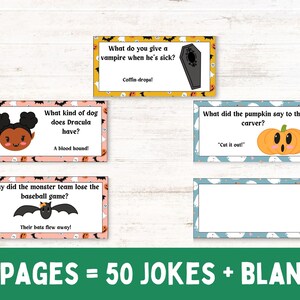 Halloween Lunch Box Jokes for Kids PDF; Printable School Notes; Jokes ...